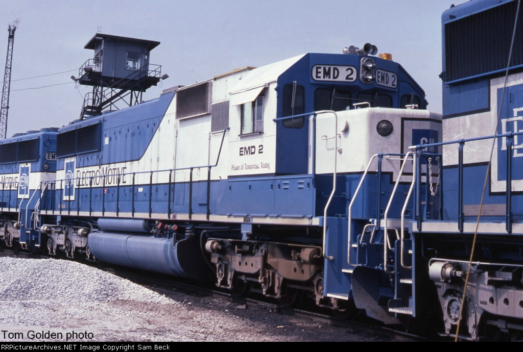 EMDX 2--SD60 Demonstrator